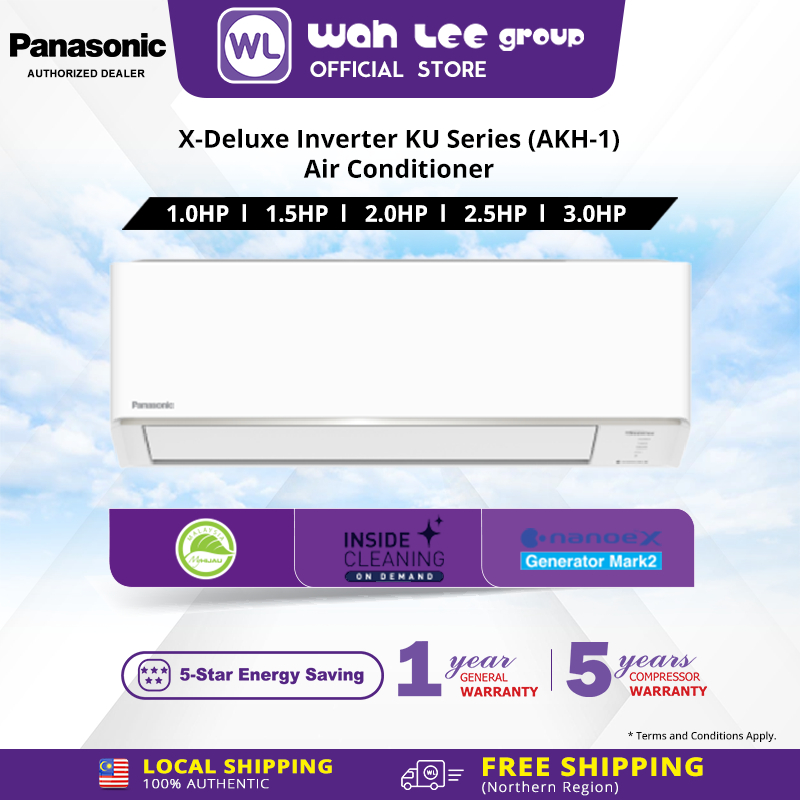 PANASONIC R32 INVERTER AIR CONDITIONER AIRCOND X-DELUXE (KU) INV WM 1.0 ...
