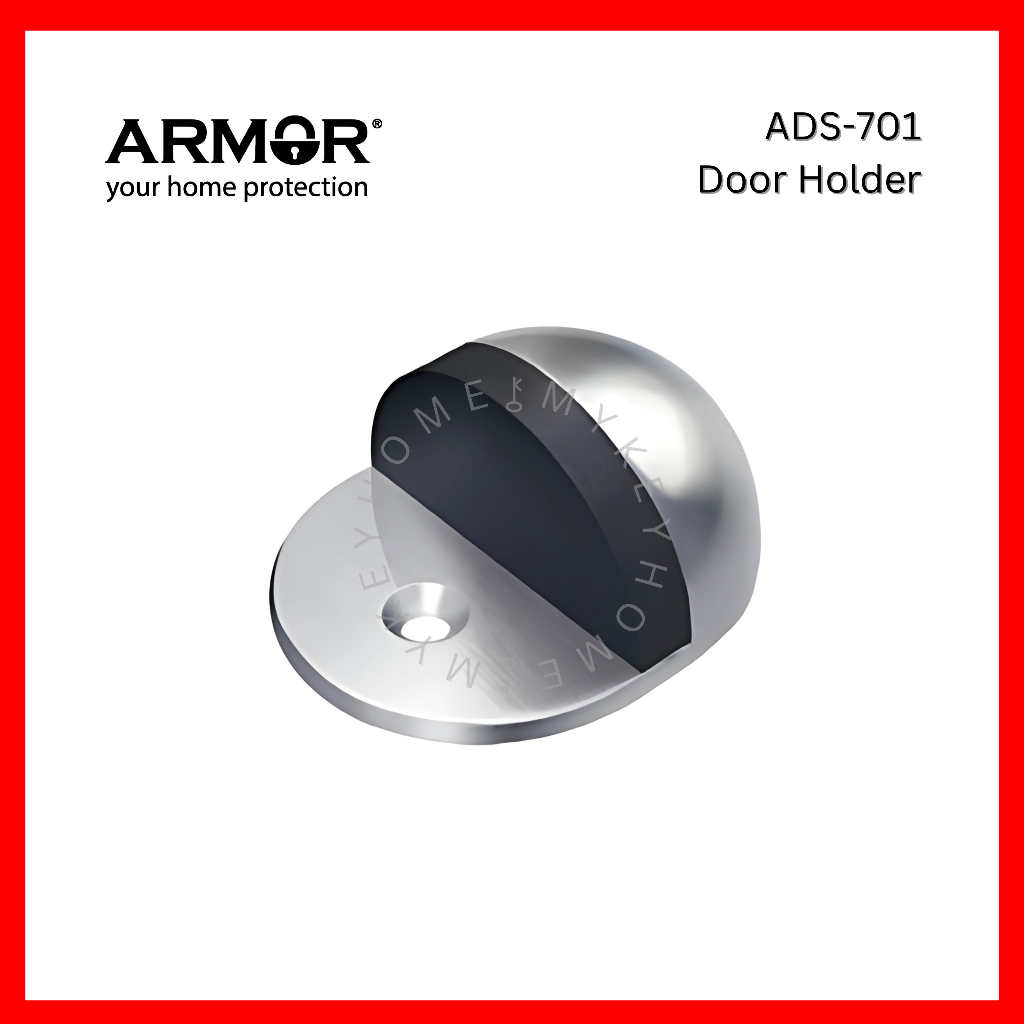 ARMOR ADS-701B/SN Door Stopper Door Holder With Rubber For Wooden ...