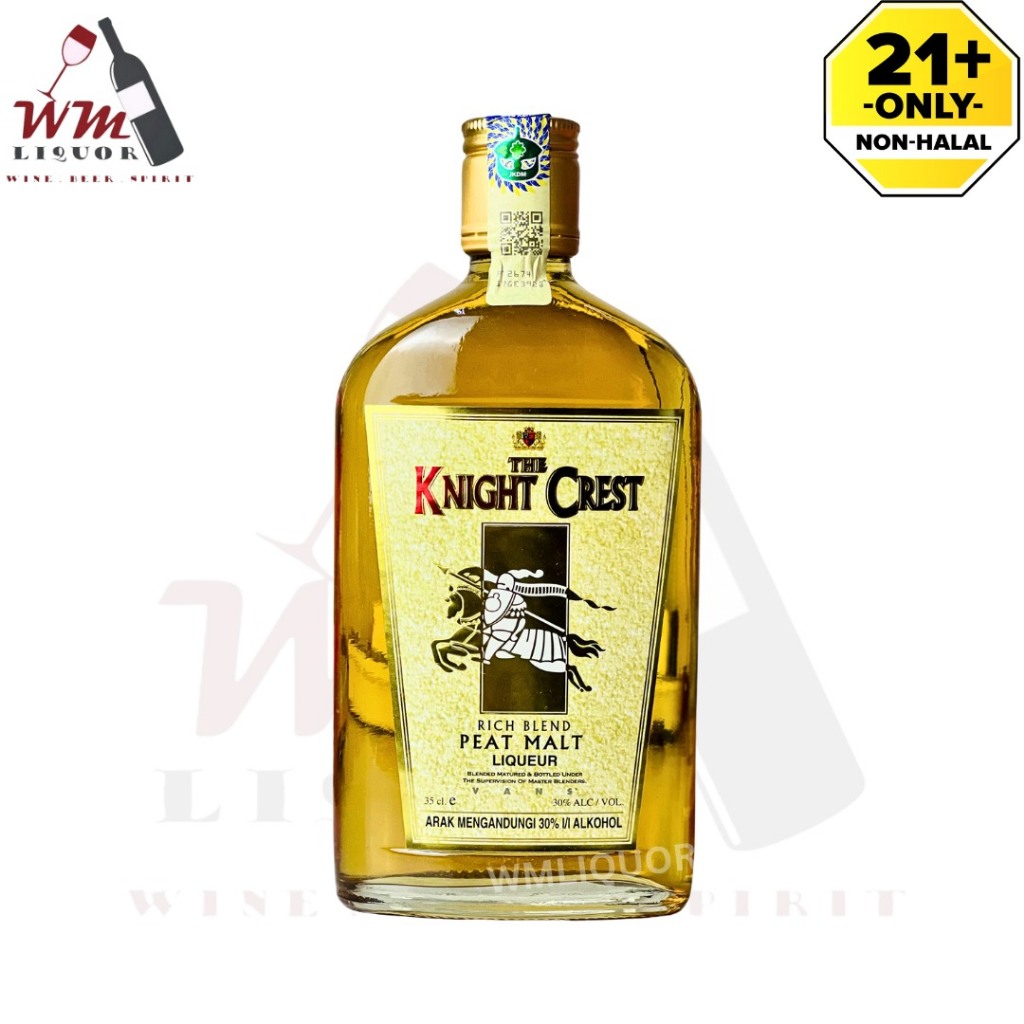 The Knight Crest Rich Blend Peat Malt 350ML | Shopee Malaysia