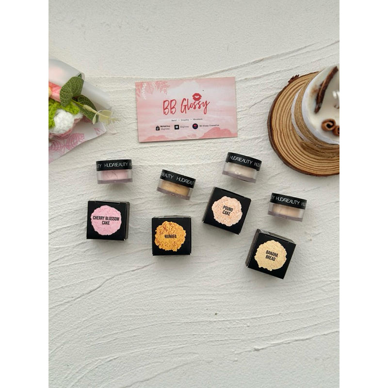 Mini Size Huda BEAUTY Easy Bake Loose Baking Powder & Setting - 0.8g ...