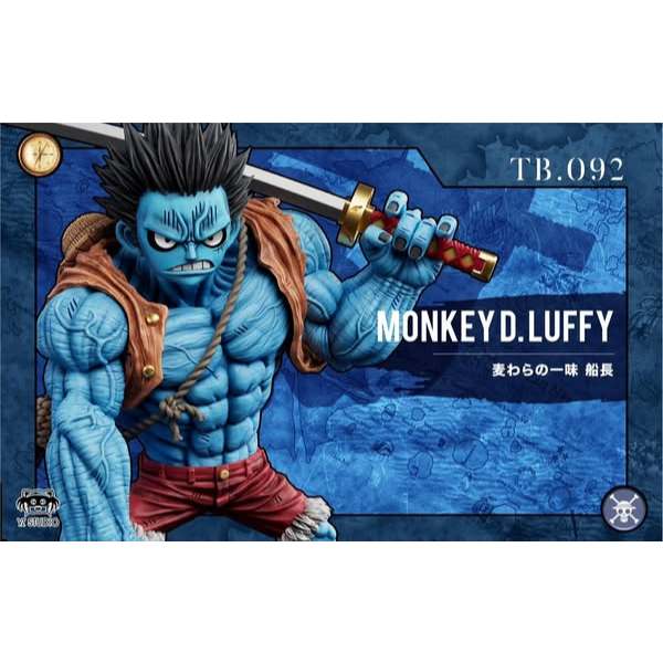YZ Studio - WCF Nightmare Luffy One Piece Resin Statue GK Anime Figure ...