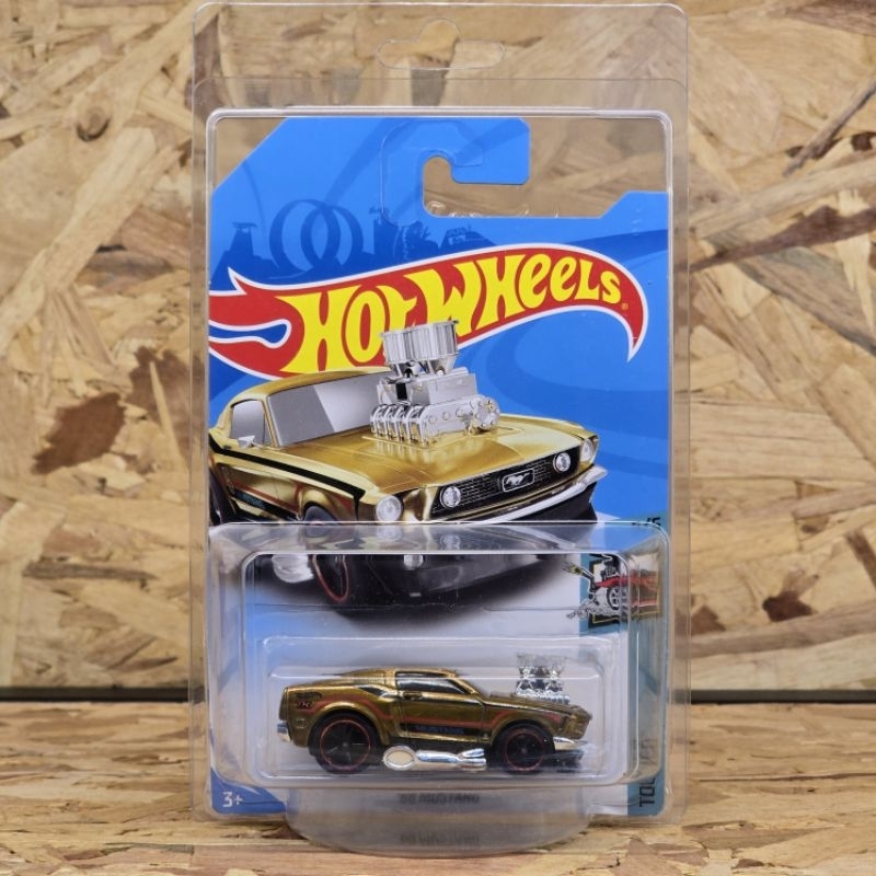 HOT WHEELS '68 MUSTANG SUPER TREASURE HUNT STH FREE PROTECTOR CARD ...