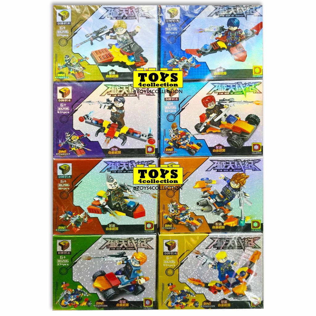 DLP The War of Energy Mobile Legends DIY Building Blocks 王者荣耀破天成纪 ...