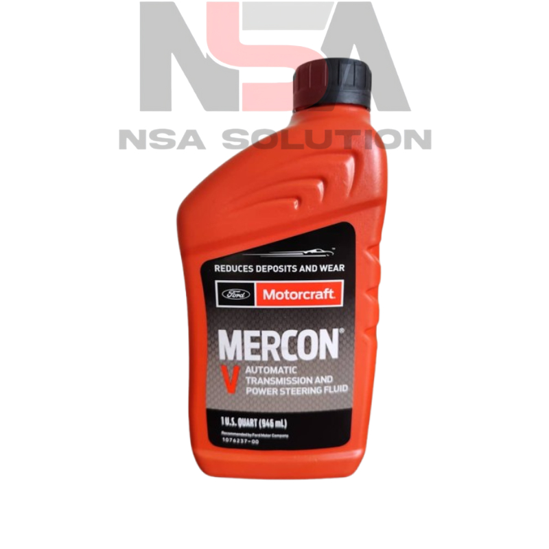 Ford Motorcraft Mercon V ATF PSF (946ml) Automatic Tranmission Fluid ...
