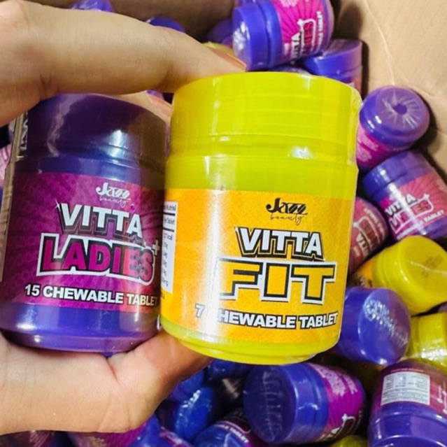 vitta fit vitta ladies+ tablet original jamu pookies original by jazz ...