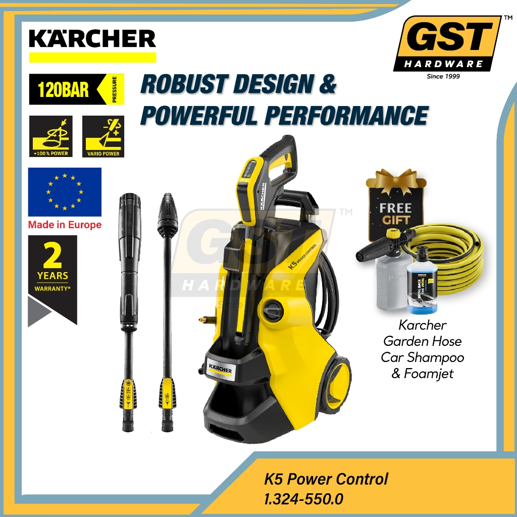 🔥 KARCHER Water Jet K5 High Pressure Washer Water Jet Karcher Heavy ...