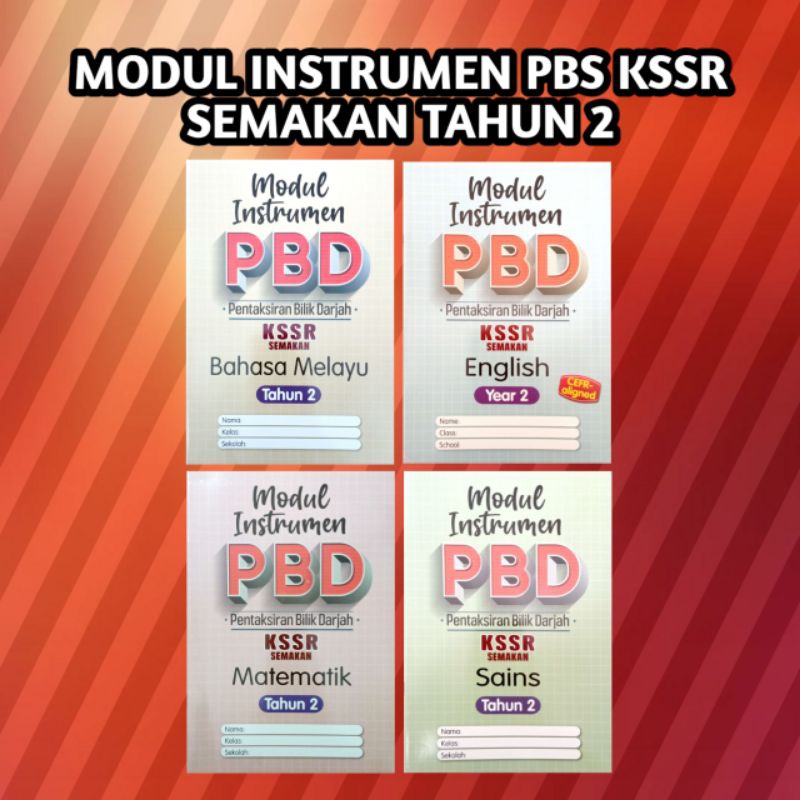 Sasbadi : modul instrumen PBD kssr semakan tahun 2 | Shopee Malaysia