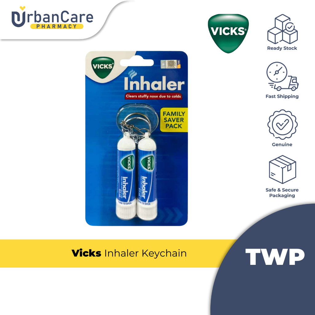 Vicks Inhaler Keychain Twin Pack | Shopee Malaysia