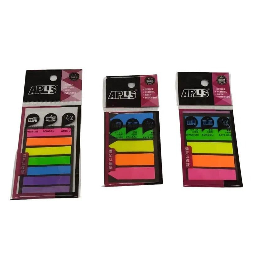Aplus Film Index PP Sticker / Arrow Sticky Notes / Tape Flag | Shopee ...