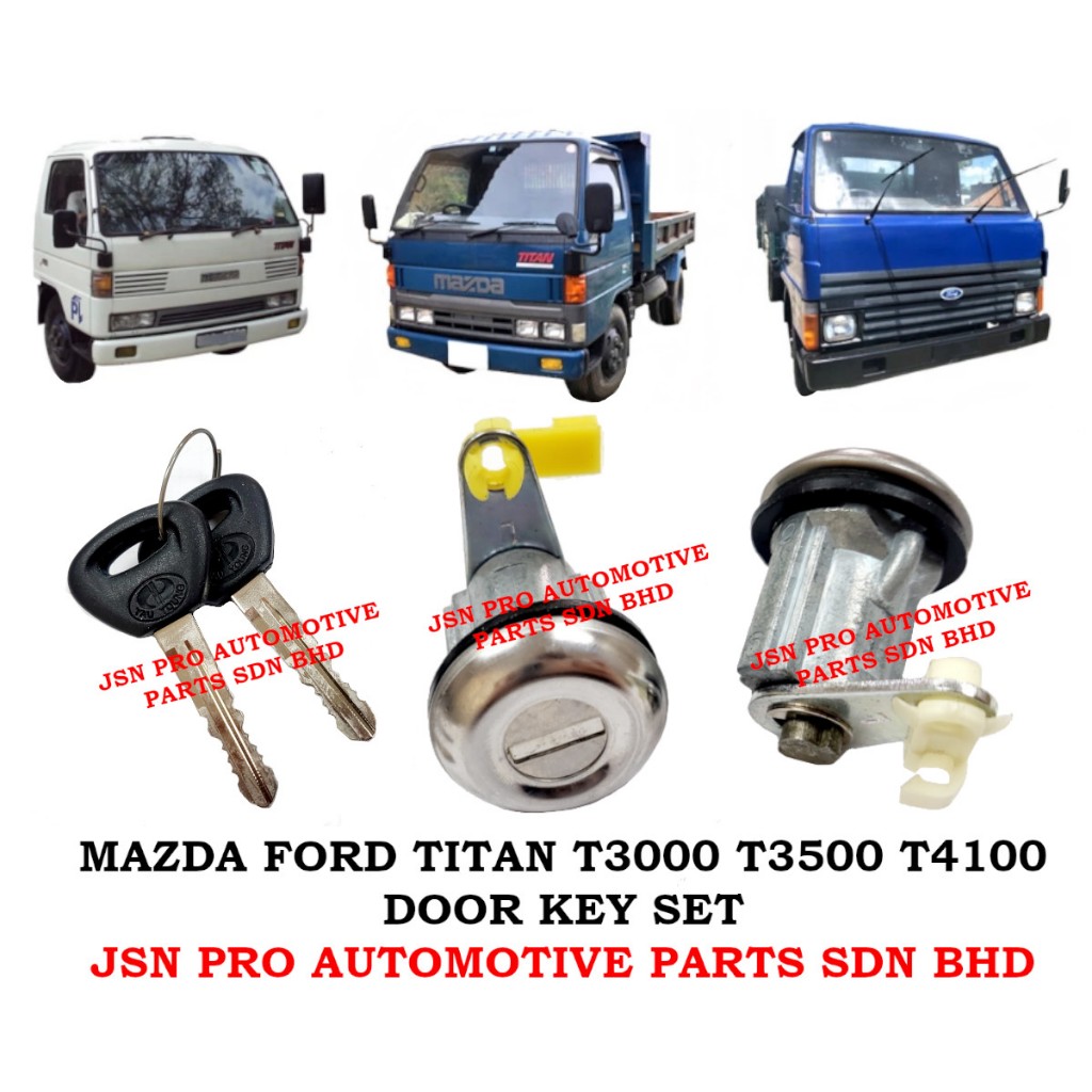 J01S03 DOOR KEY SET MAZDA FORD TITAN T3000 T3500 T4000 T4100 LORRY ...