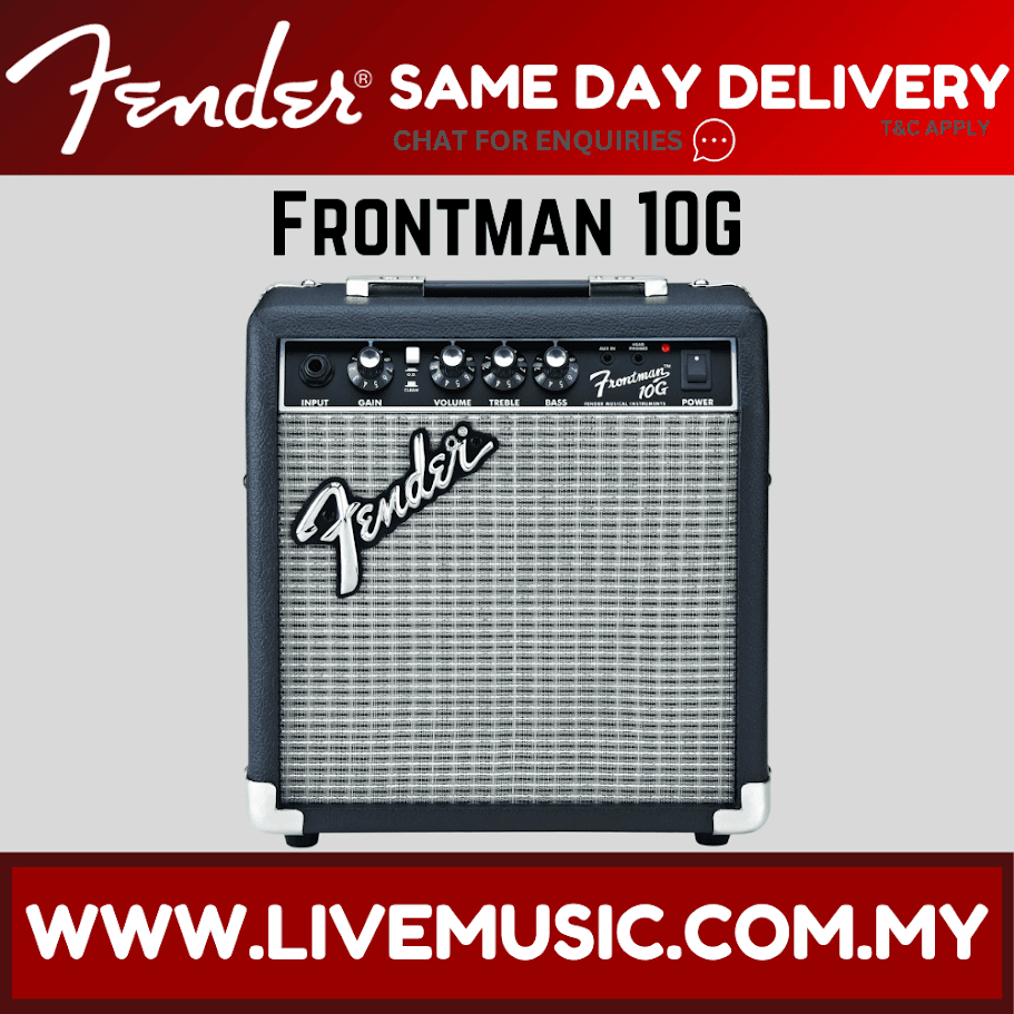 *SAME DAY DELIVERY* Fender Frontman 10G - 10 watt, 1x6" Guitar ...