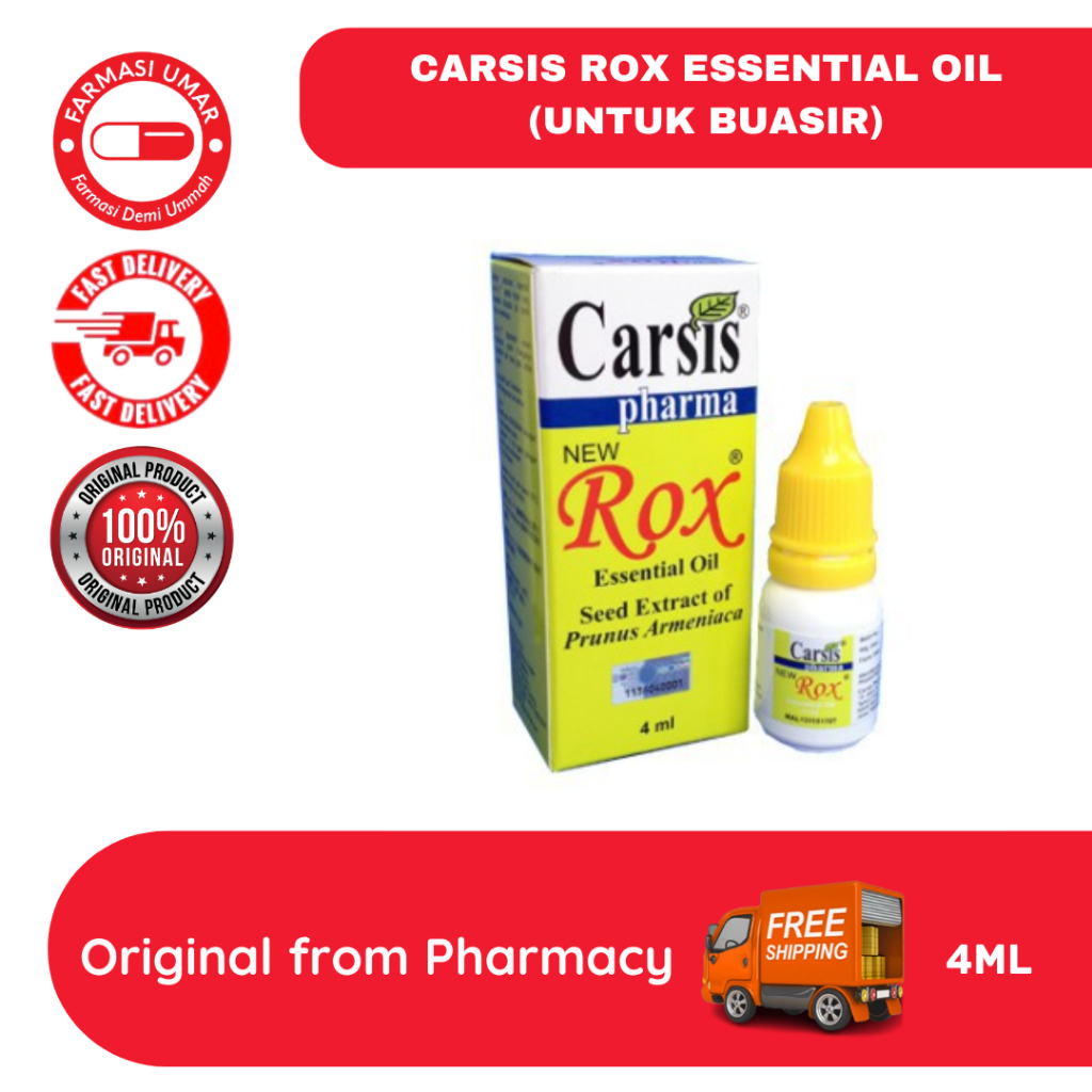 Carsis Pharma New Rox Essential Oil (4ml) (merawat masalah buasir ...