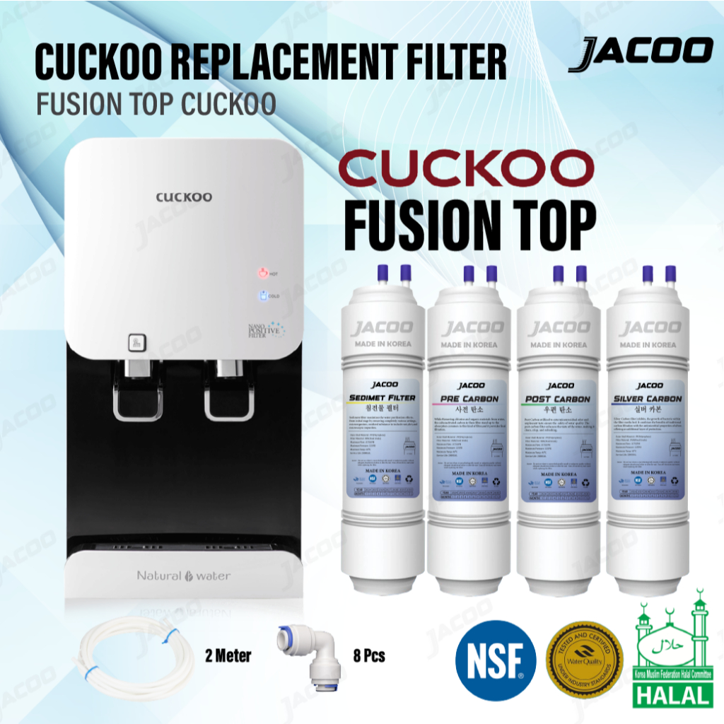 CUCKOO Fusion Top JACOO HALAL FILTER REPLACEMENT JACOO Korean Filter ...