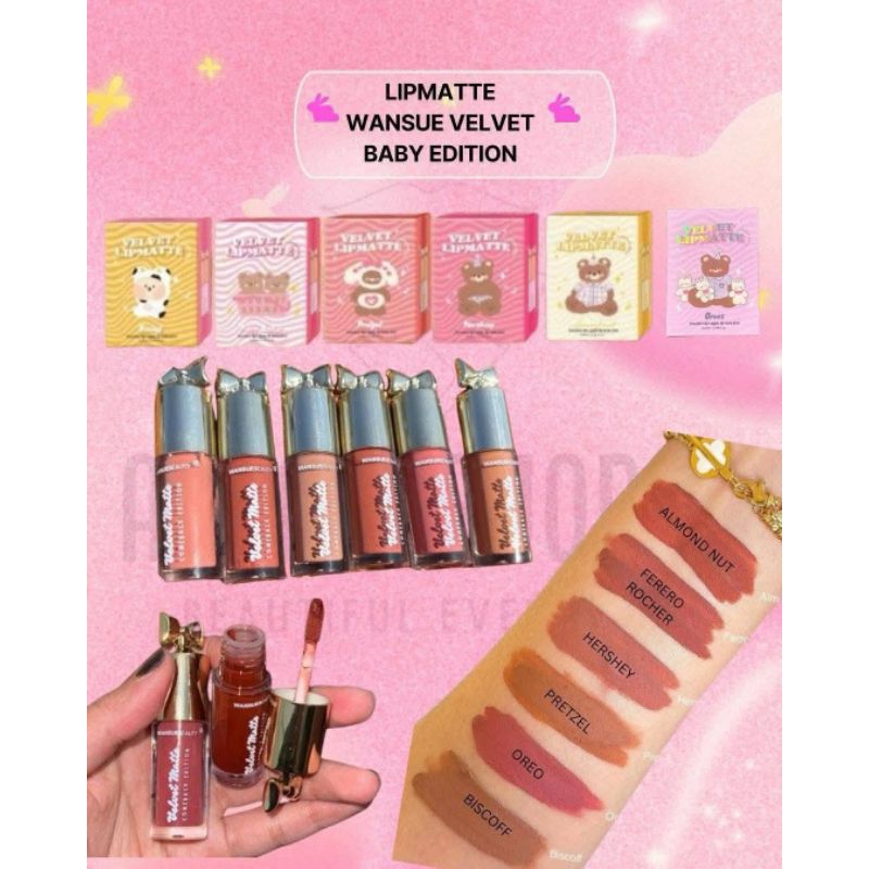 WANSUE VELVET LIPMATTE COMEBACK | Shopee Malaysia