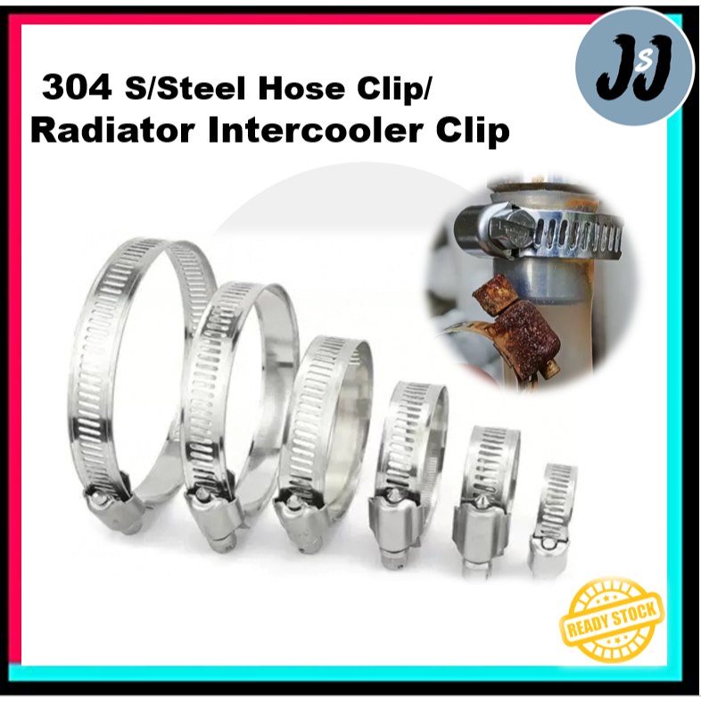 [READY STOCK] 304 Stainless Steel Hose Clip Samco Hose Clip Radiator ...