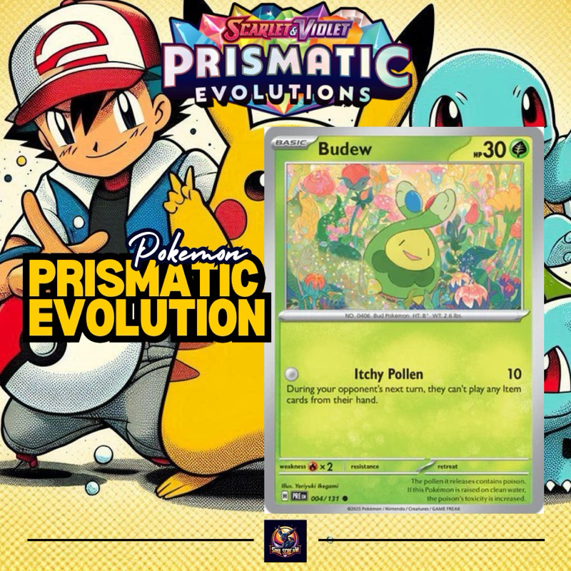 Pokemon TCG Budew 004/131 Prismatic Evolution | Shopee Malaysia