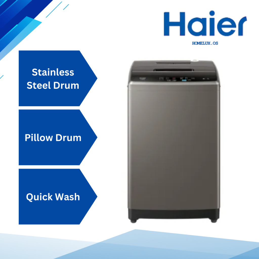 [ONLINE EXCLUSIVE] Haier 8KG Top Load Washing Machine HWM80-1269S2 ...