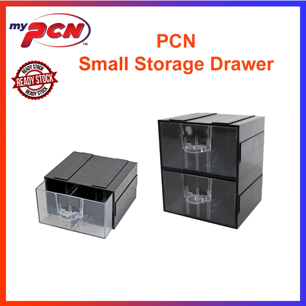 (1Box) PCN [MD800] Small Accessories Drawer Storage Box/ Multipurpose ...