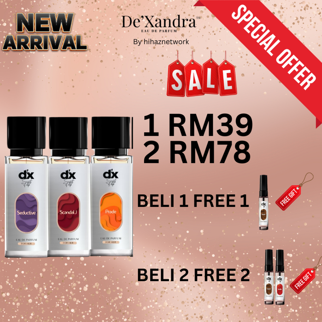 (NEW) - Dexandra DX30 30ml EDP New Arrival | Shopee Malaysia