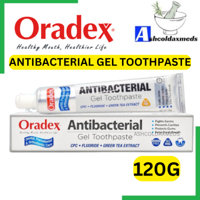 Oradex Antibacterial Gel Toothpaste 120g | Shopee Malaysia