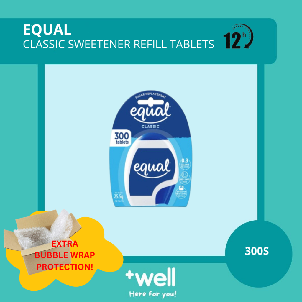 Equal CLASSIC SWEETENER REFILL TABLETS 300's/500's | Shopee Malaysia