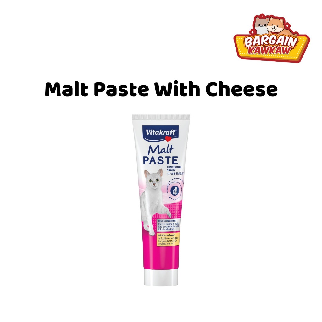 VITAKRAFT ANTI-HAIRBALL MALT PASTE W.CHEESE 100G | Shopee Malaysia
