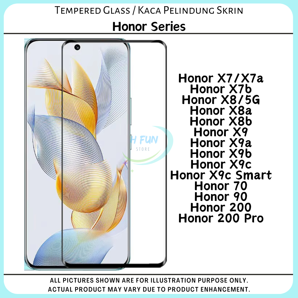 Screen Protector Honor X7/X7b/X8/X8a/X8b/X9/X9a/X9b/X9c/70/90/5G Clear ...