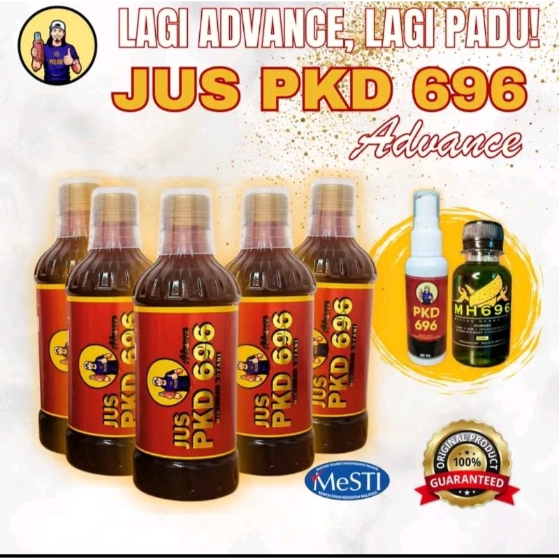 JUS PKD 696 ADVANCE 5 BOTOL DAPAT MINYAK DAN SPRAY( PENAWAR KETOM DAN ...
