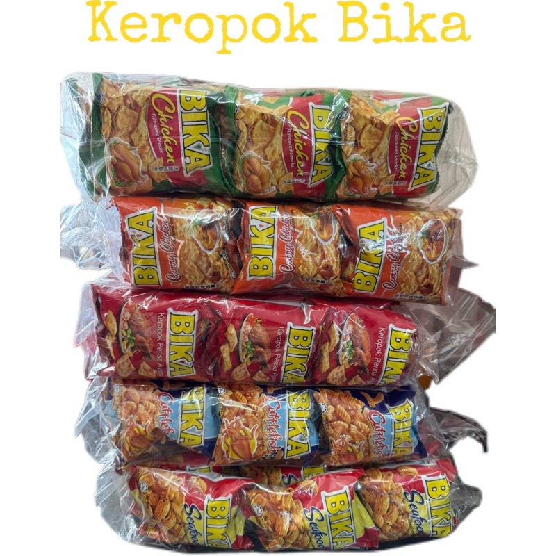 Keropok Bika (30pack per packet) | Shopee Malaysia