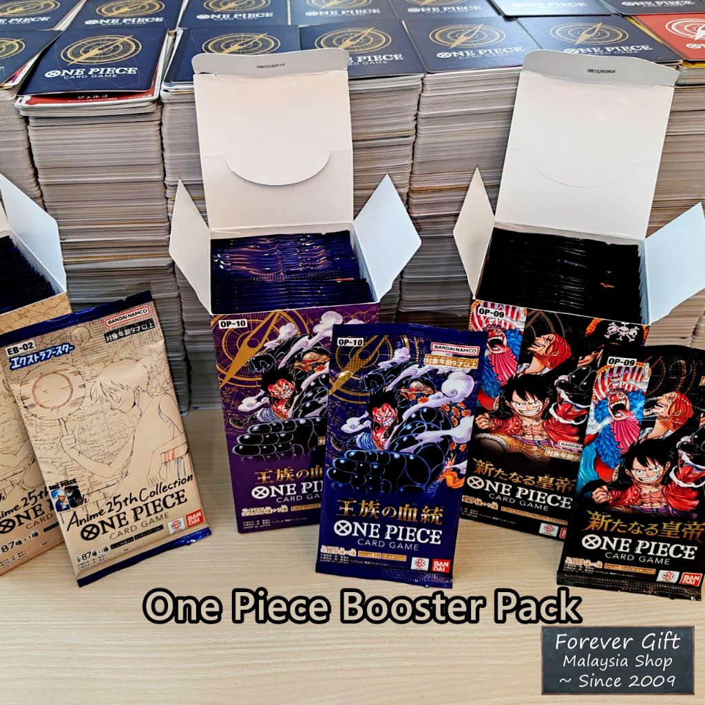 全哥海贼王 One Piece Booster Pack Japanese OP12 OP11 OP09 OP10 TCG Trading ...