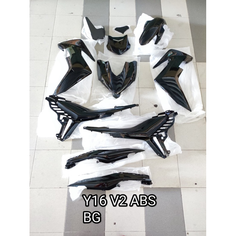 (KOSONG) (V2) Coverset cover set baju motor (HLD) Yamaha y16 y16zr y16 ...
