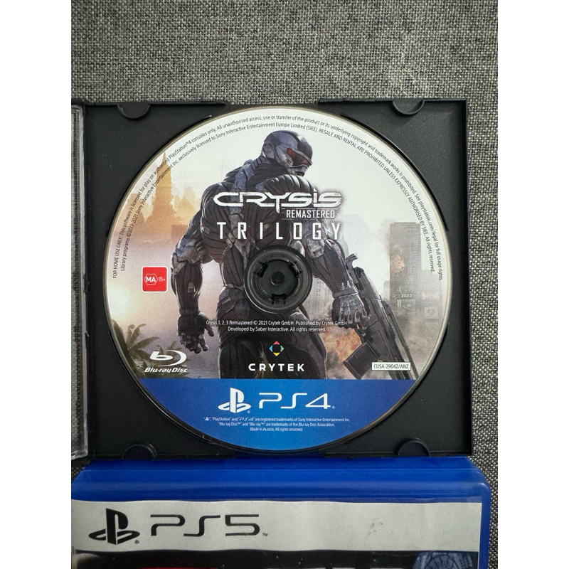 Crysis Remastered Trilogy NO COVER (PlayStation) (Used) (Physical ...