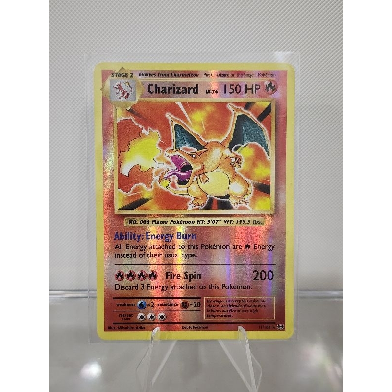 2016 Charizard Card (Rare Reverse Holo)(HP) | Shopee Malaysia