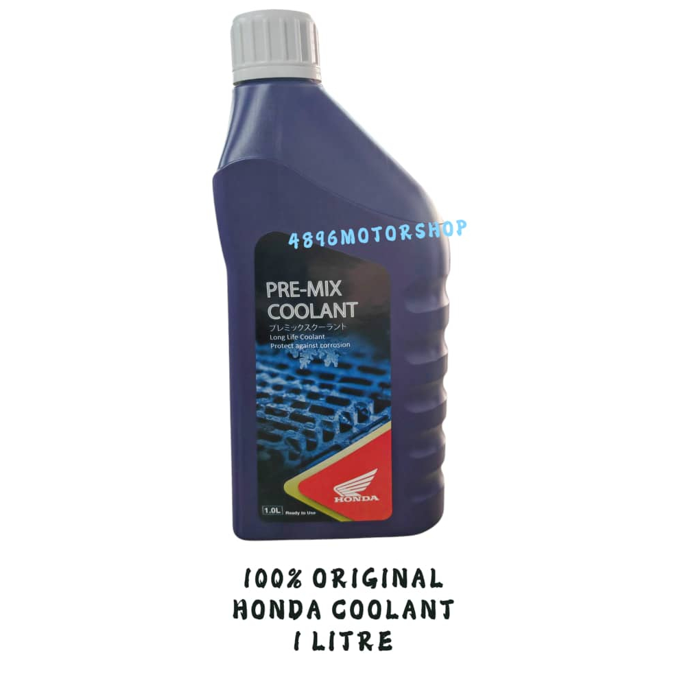 100% ORIGINAL HONDA PRE-MIX COOLANT 1 LITRE RS150 RSX CBR150 PCX150 ...