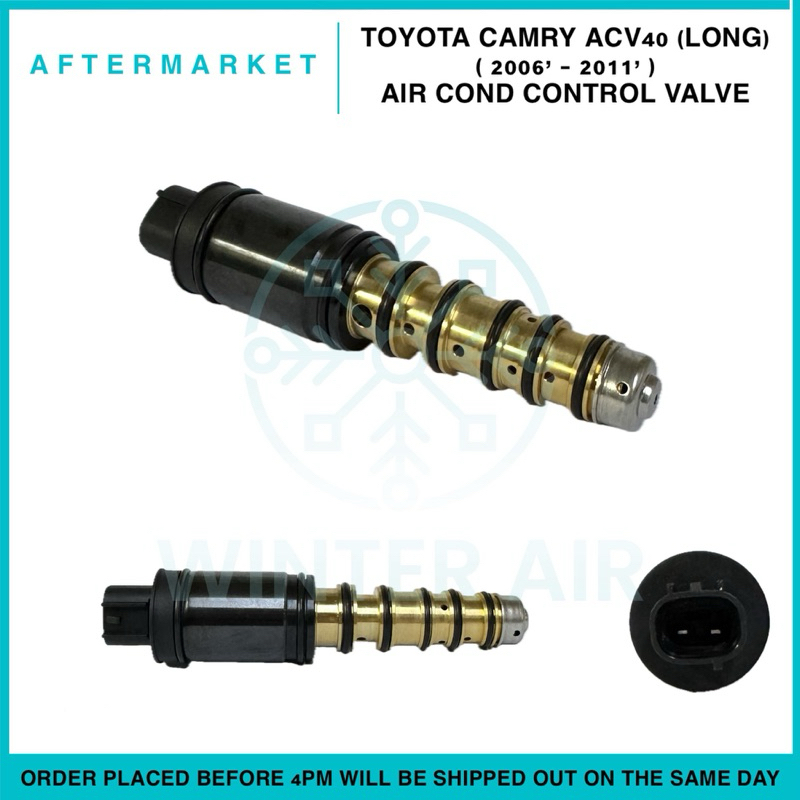 Toyota Camry ACV40 (2006’-2011’) • (Long Type) Air Cond Compressor Control Valve (Aftermarket ...