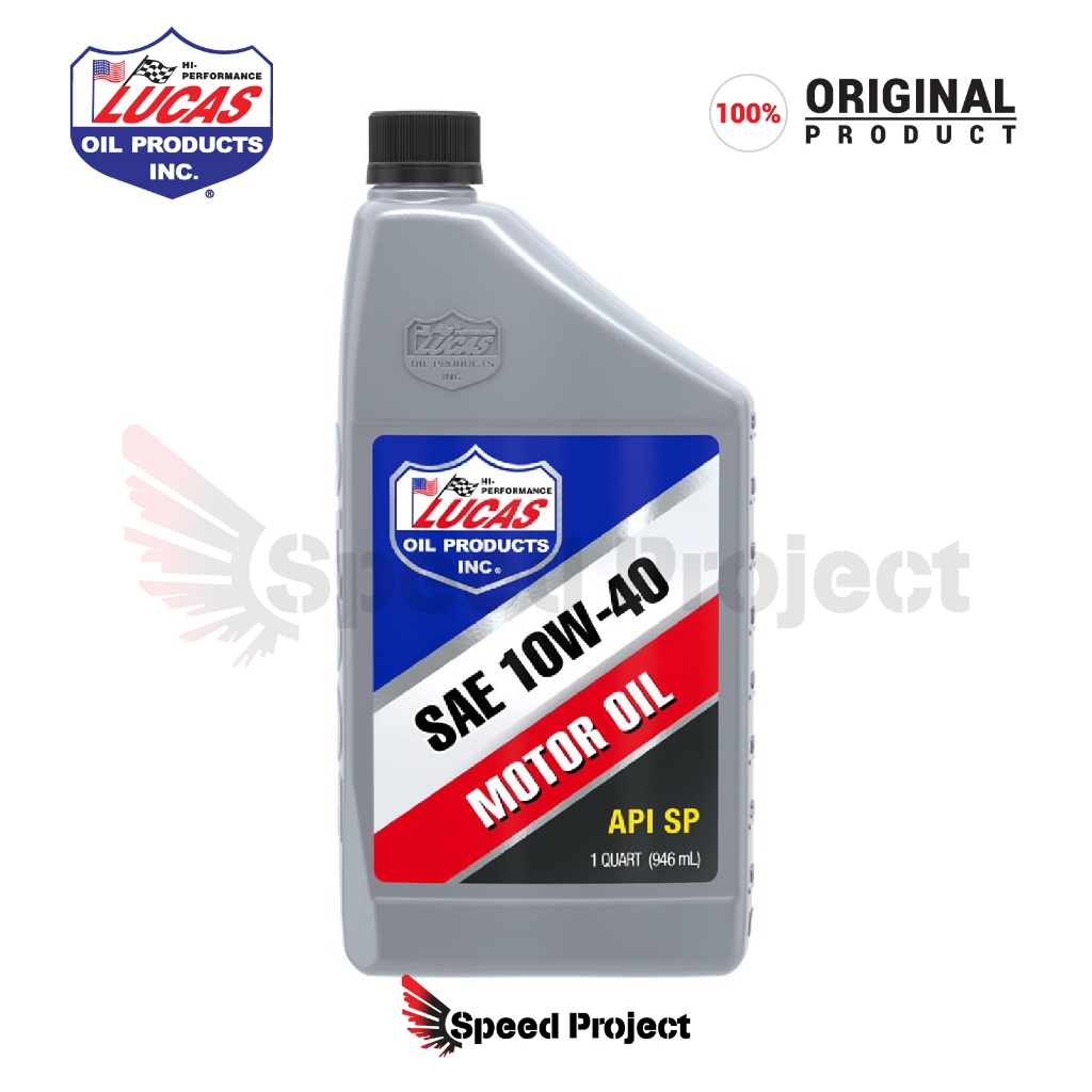 NOT AVAILABLE for East Malaysia】Lucas Oil Petroleum SAE 10W40 API SP ...