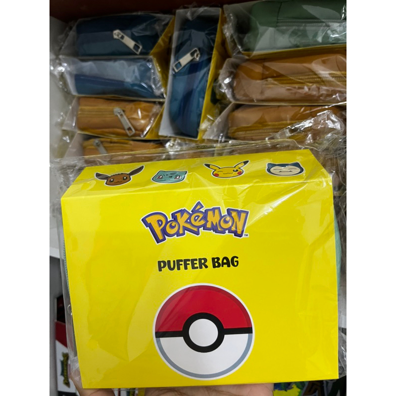 Pokemon Puffer Bag original | Shopee Malaysia
