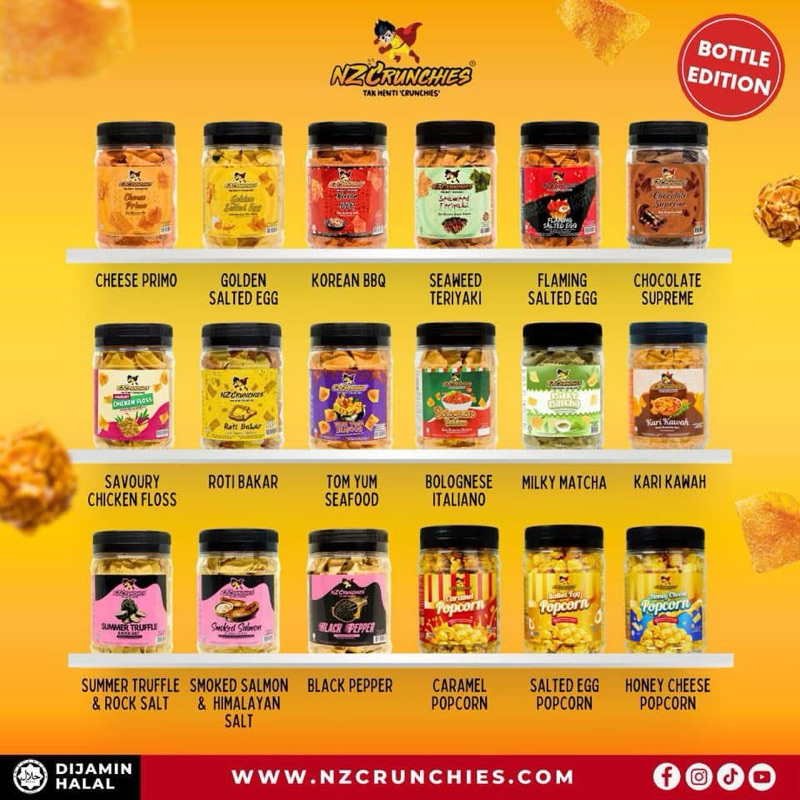 NZ CRUNCHIES 200g Kerepek Popia | Shopee Malaysia