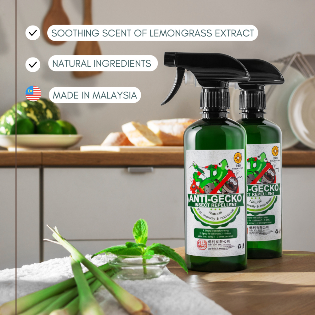 Golden Coin Anti Gecko 500ml【Not Killing】 | Shopee Malaysia