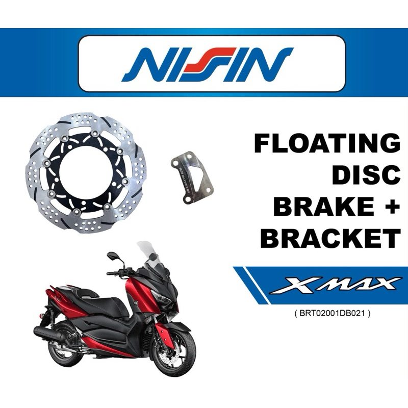 NISSIN OFFICIAL DEALER - 100% ORIGINAL NISSIN XMAX 250 298MM FRONT ...