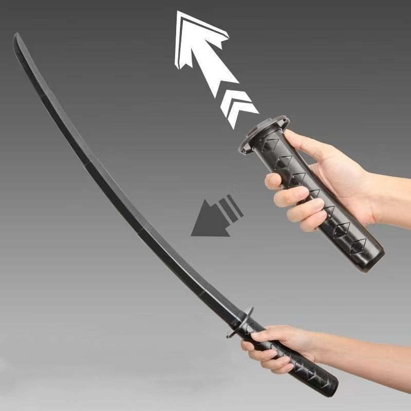3D Telescopic samurai knife Mainan Kanak Kanak 3D Pisau teleskopik Toys ...