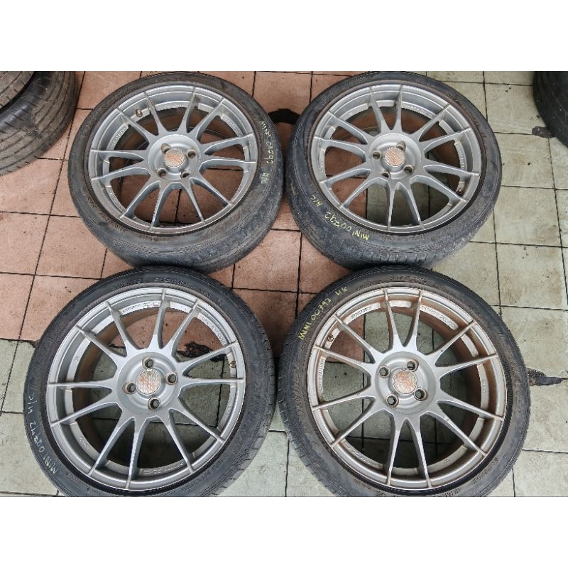 oz racing ultraleggara 17 inch sport rim wheel Pcd 100 4 hole | Shopee ...