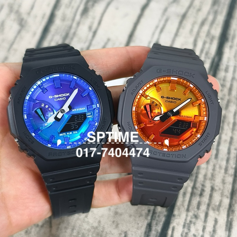 CASIO G-SHOCK TMJ FLAME INSIDE GA-2100FL-1ADR / GA-2100FL-8ADR / GA ...