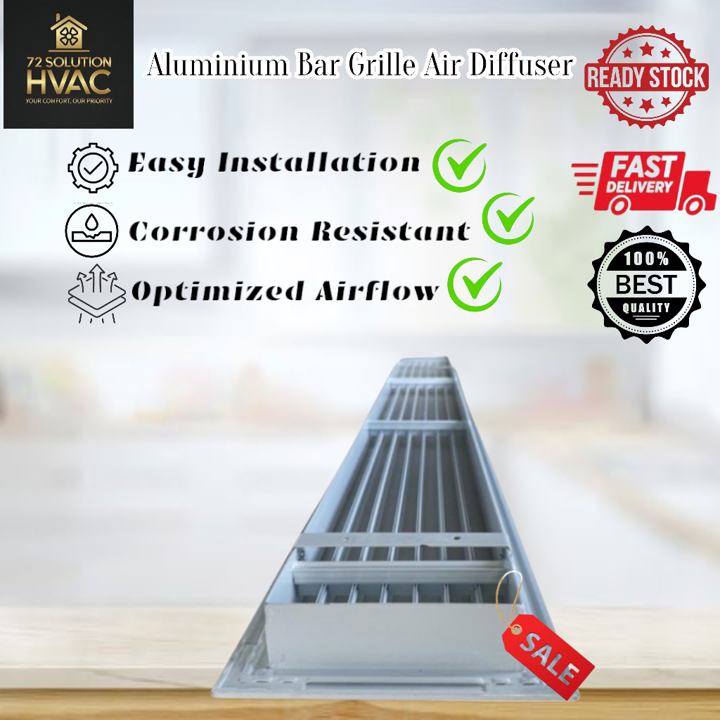 Aluminium Bar Grille Air Diffuser | Shopee Malaysia
