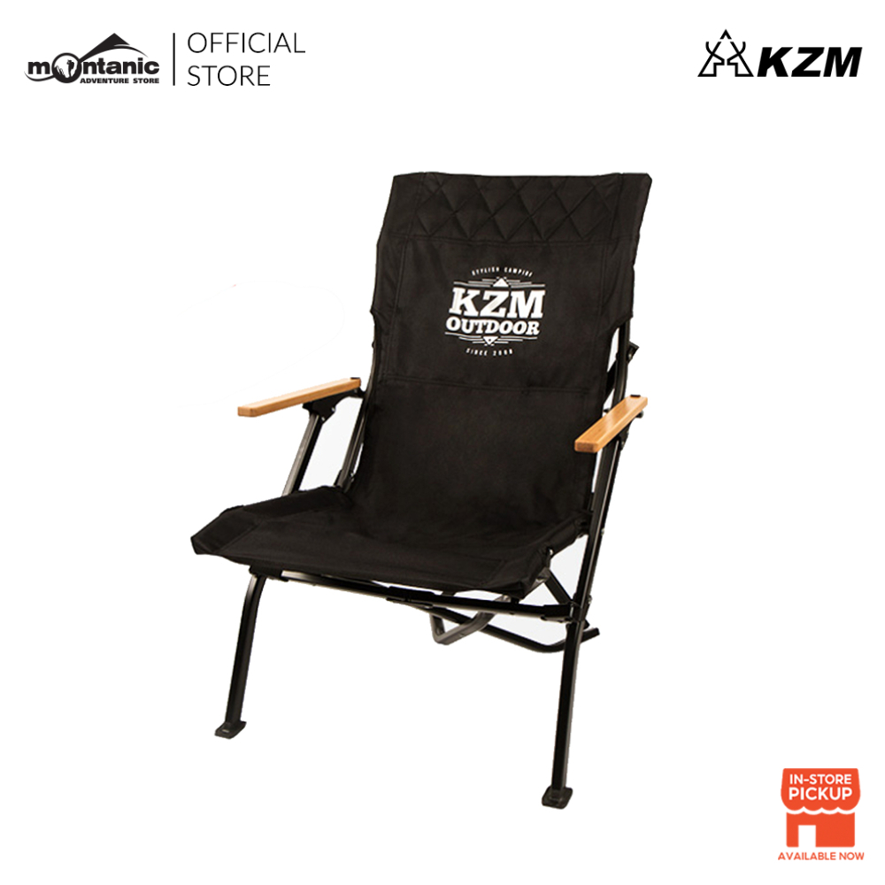 KZM Signature Dale Chair - 100kg Capacity Portable Folding Kerusi ...