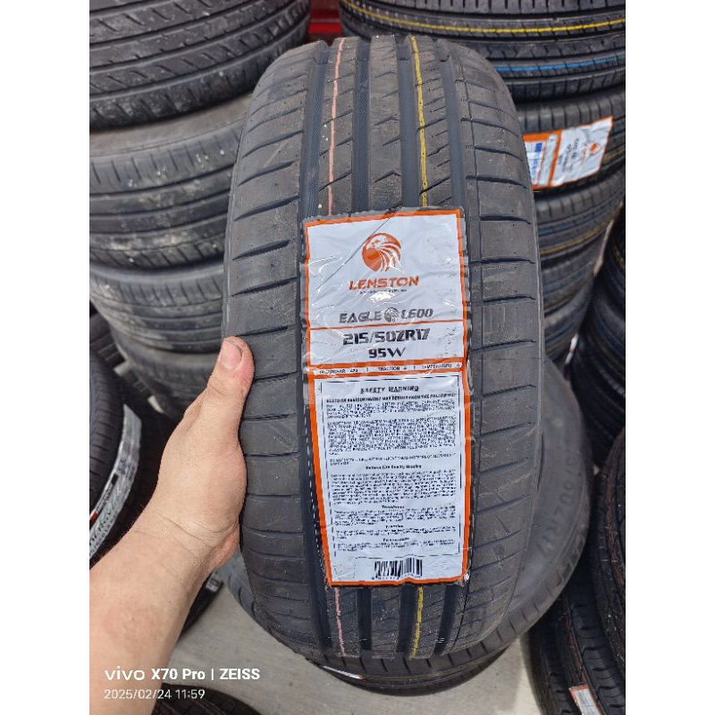 New tyre 215/50/17 lenston eagle L600 2025 year | Shopee Malaysia