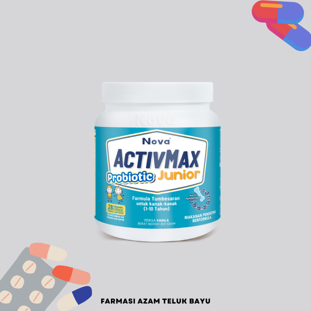 NOVA ACTIVMAX PROBIOTIC JUNIOR 350G | Shopee Malaysia