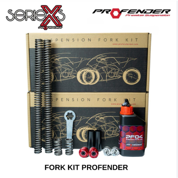 Xmax Profender Front Fork Kit (65MM lowered) PROFENDER XMAX 300 FRONT ...