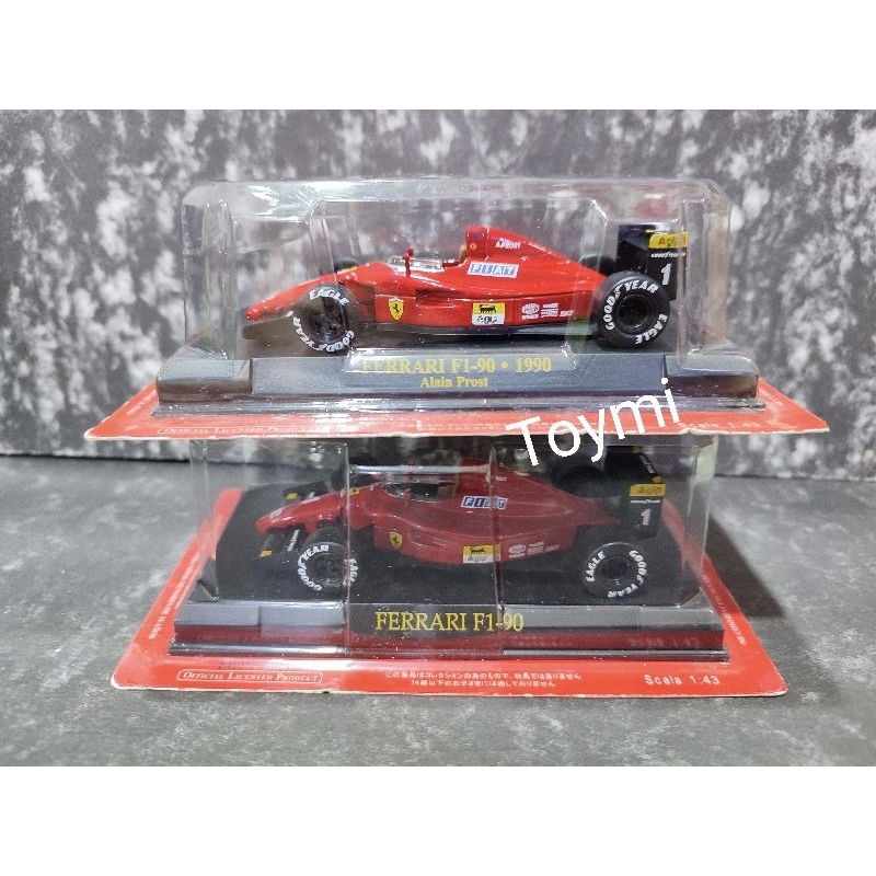 Official 1/43 Ferrari F1 F-90 F1-90 F90 1990 Alain Prost World Champion ...