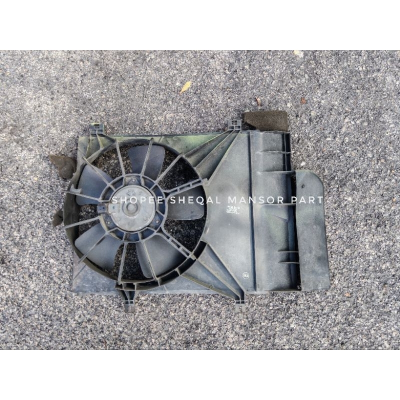 SET KIPAS MOTOR KIPAS RADIATOR PERODUA ALZA COMPLETE HOUSING DAN KIPAS ...